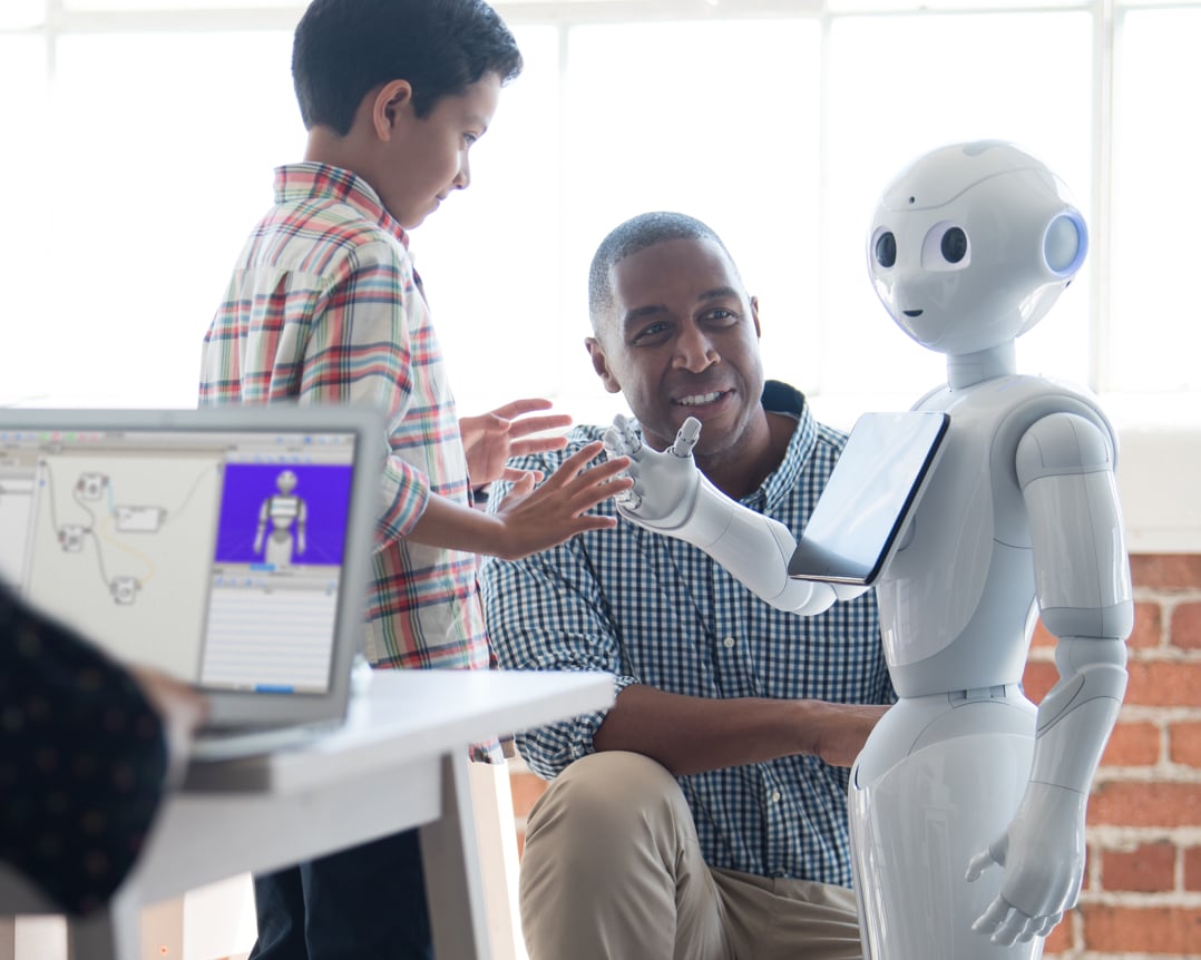 Meet Pepper: The Robot Built for People | SoftBank Robotics America