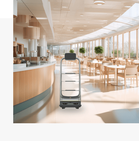 X1 | Food Delivery Robot Busser | SoftBank Robotics America